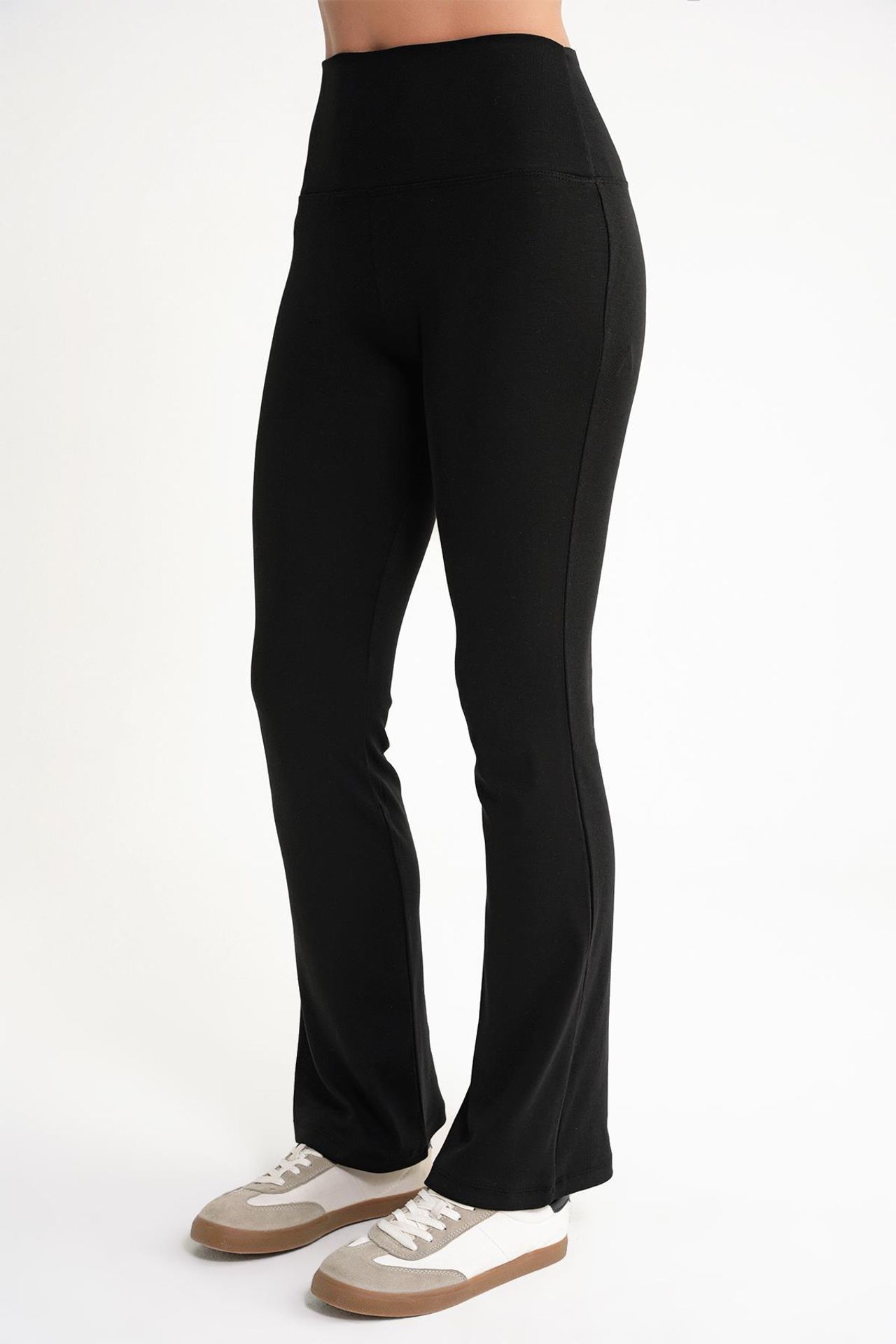 HiCCUP - Black Mixray Flare Leggings Women