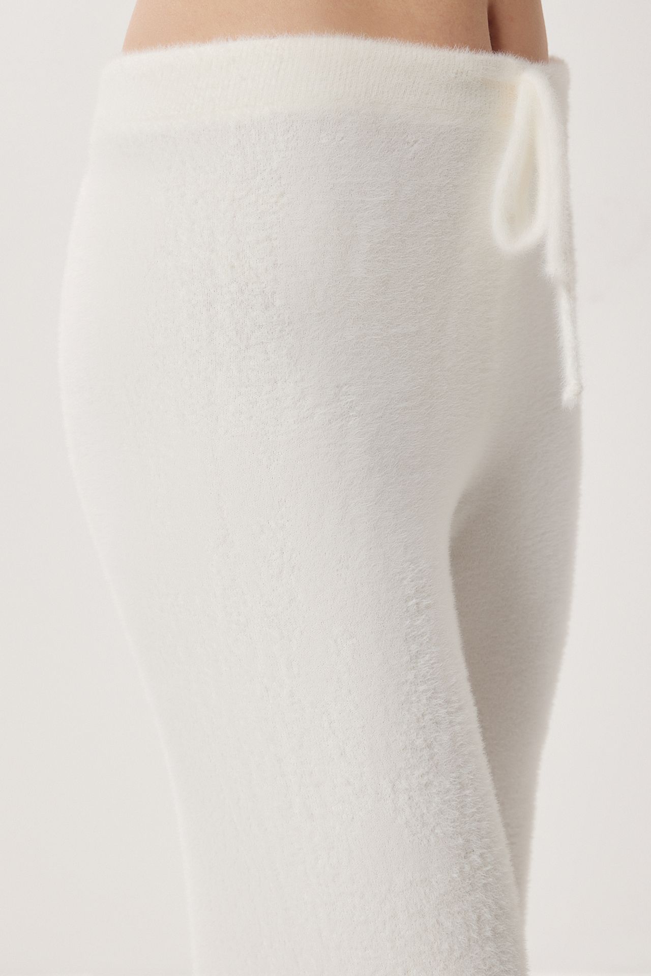 HiCCUP - Ivory Natural Istanbul Soft Textured Knitwear V-neck Cardigan ...