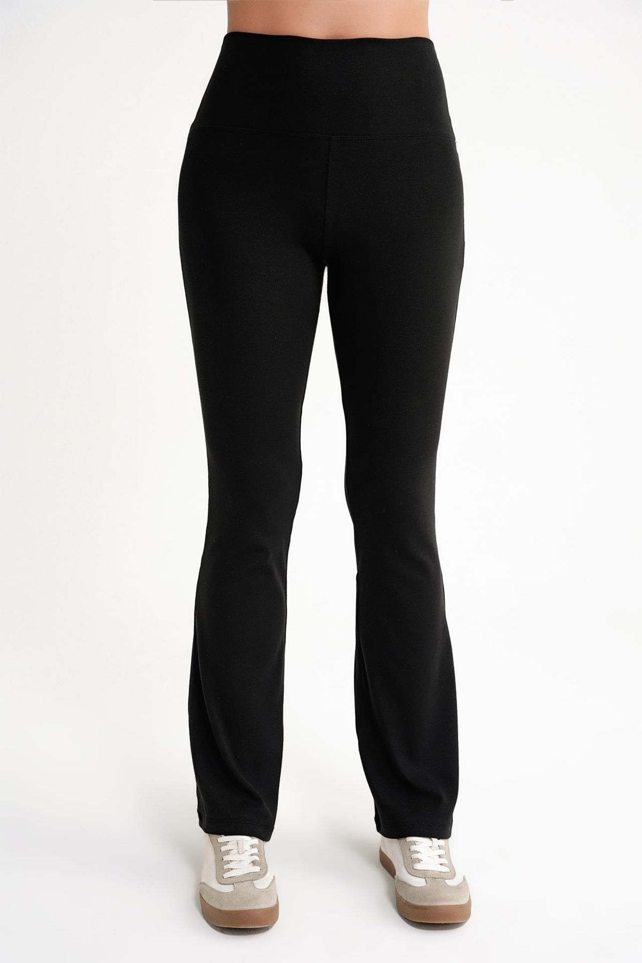 HiCCUP - Black Mixray Flare Leggings Women