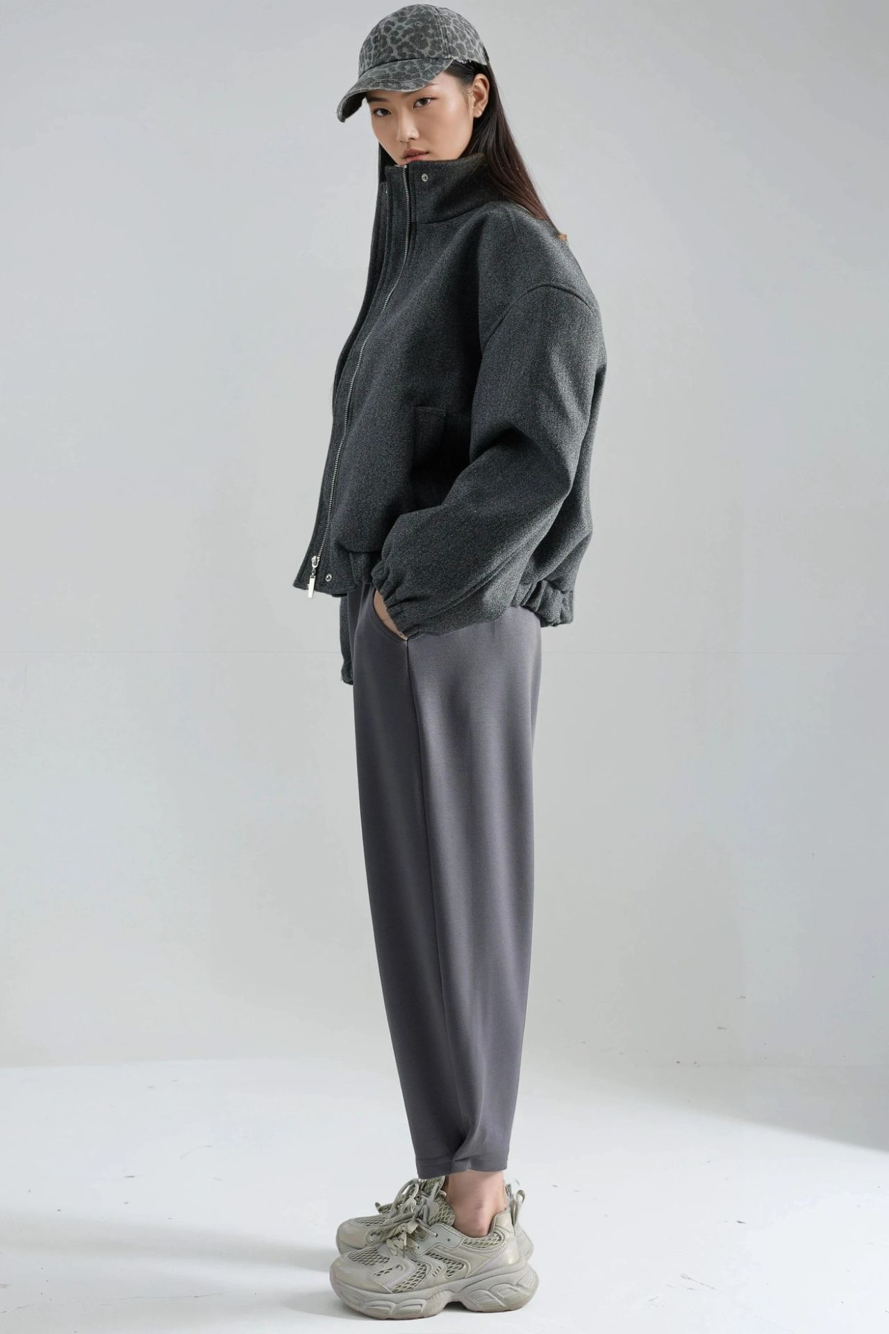 HiCCUP - Grey Modal Touch Salwar Fit Pants Bersan Collection Women